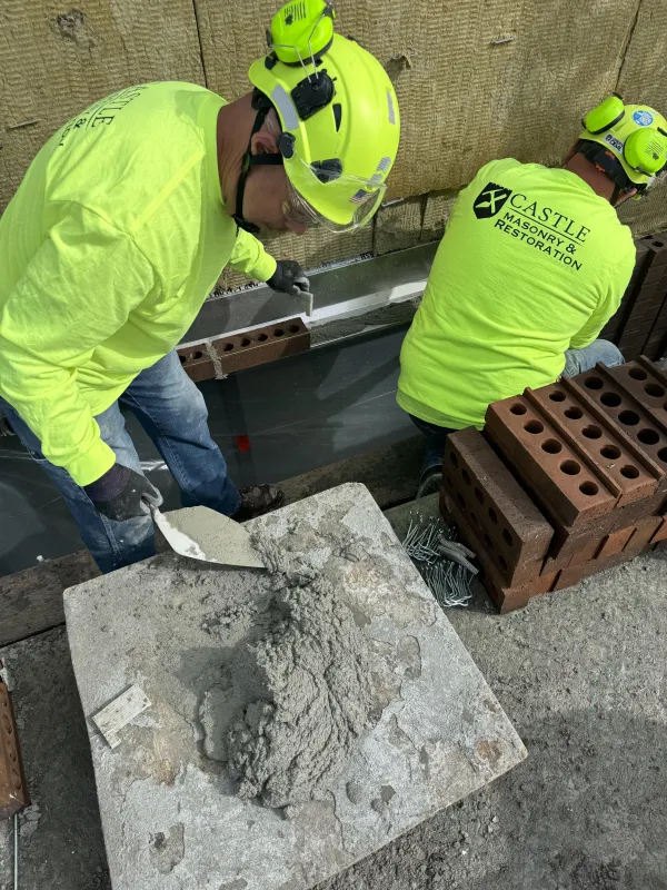 Bricklayers ‘Weaving’ Material in Innovative College Design | BAC Local ...